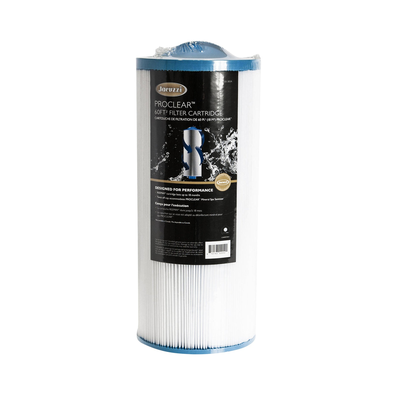 6000-383AJ Jacuzzi® ProClear™ 60 FT² filter for J-300™, J-400™, J-500 ...